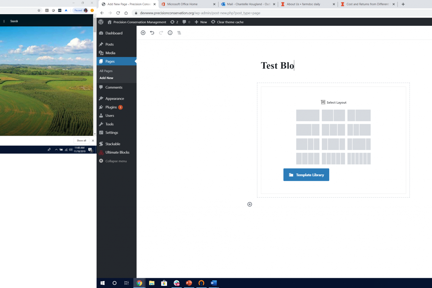 Farmer Portal - Precision Conservation Management